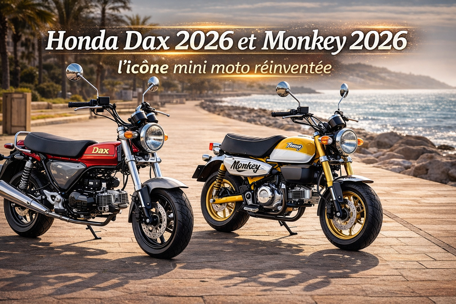 Honda Dax 2026 : nouveaux coloris et prix 125